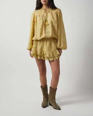 Isabel Marant Étoile Preya Dress - Ljusbrun