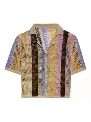 Agua Bendita Stripe Cotton Shirt
