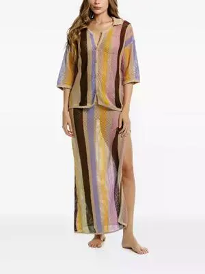 Agua Bendita Stripe Cotton Shirt