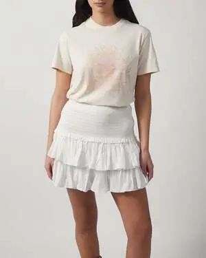 Isabel Marant Étoile Zoeline Relaxed Fit Printed T-shirt - Ecru