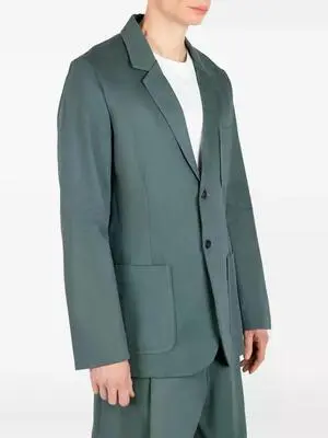 SOCIETE ANONYME Pocket Cotton Blazer - Green