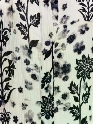 Agua Bendita Keshi Floral-print Cotton Shirt