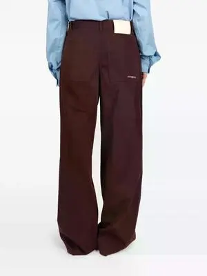 SOCIETE ANONYME Wide Leg Trousers - Purple