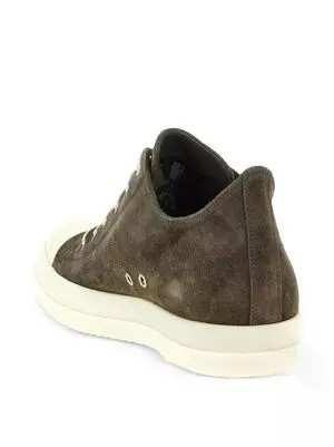 Rick Owens Low Suede Sneakers