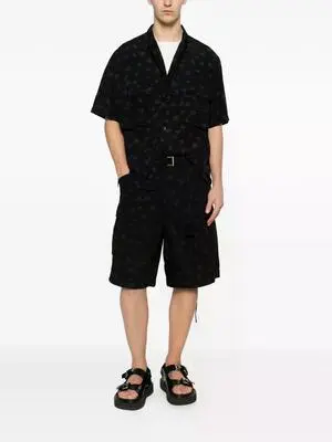 Sacai Floral-detail Pocket Shirt