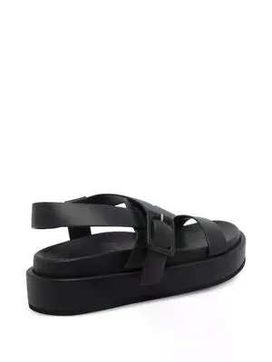 PALOMA BARCELO Buckle-strap Leather Sandals