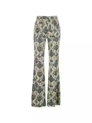 BAZAR DELUXE Patterned Trousers