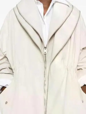 Givenchy Hooded Zip-up Coat