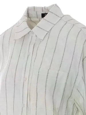 ELEH Striped Shirt With Chest Pocket