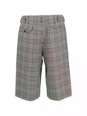 Comme Des Garçons Tartan Capri Trousers