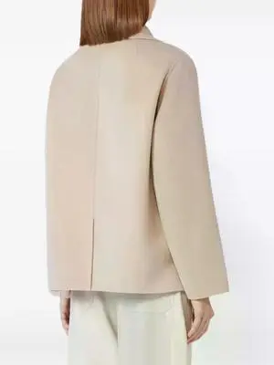 Max Mara Buttoned Jacket - Neutrals