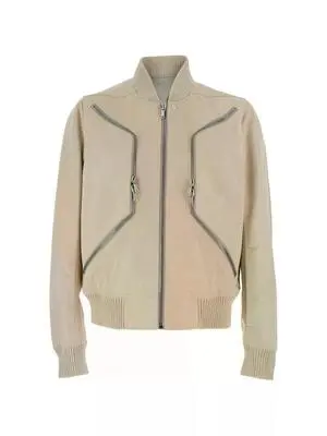 Rick Owens Heizer Flight Zip-fastening Jacket - Neutrals