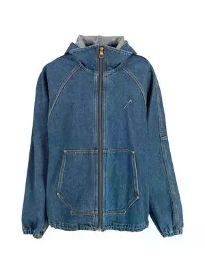 LOUIS VUITTON Hooded Denim Jacket