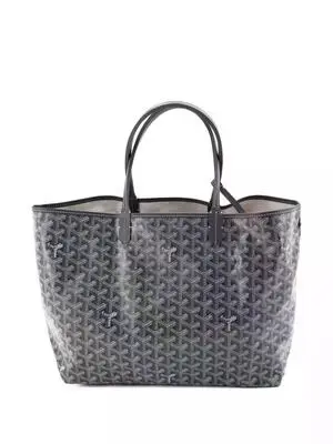 Goyard Saint Louis Coated Canvas Pm Tote Bag - Grey