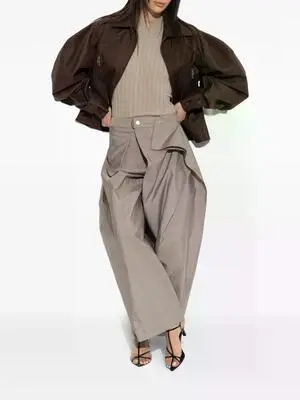 Issey Miyake Folded-detail Trousers