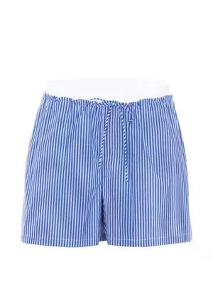 ELEH Striped Drawstring Shorts