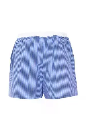 ELEH Striped Drawstring Shorts