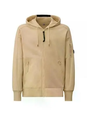 C.P. COMPANY Zip-fastening Hoodie - Neutrals
