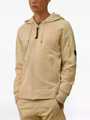 C.P. COMPANY Zip-fastening Hoodie - Neutrals