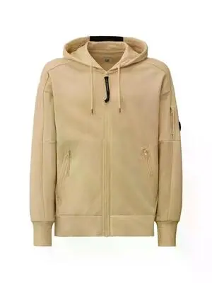 C.P. COMPANY Zip-fastening Hoodie - Neutrals