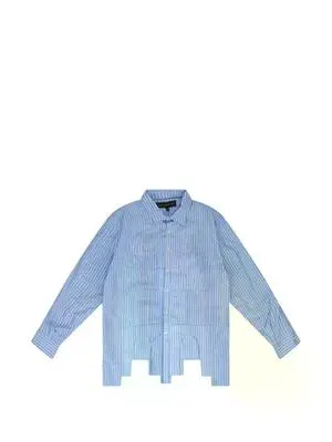 WHO DECIDES WAR BY EV BRAVADO Striped Button-down Shirt