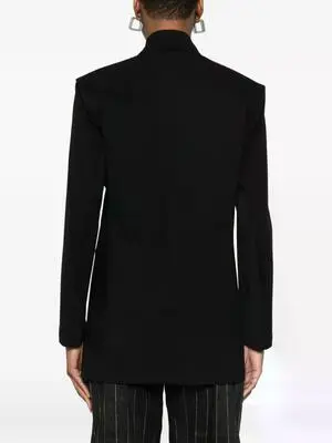 Issey Miyake Fitted Button-up Jacket