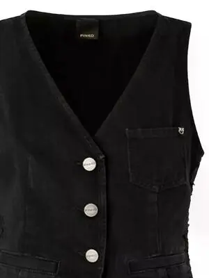 Pinko Buttoned Pocket Waistcoat