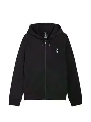 On Zipped Hooded Sweatshirt