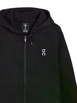 On Zipped Hooded Sweatshirt