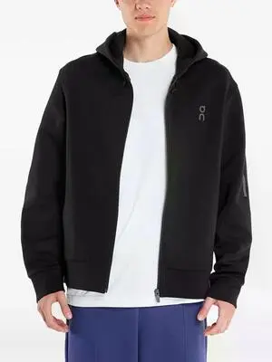 On Zipped Hooded Sweatshirt