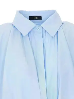 ELEH Button Balloon-effect Shirt