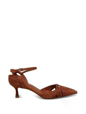 SERGIO LEVANTESI Ester Leather Pumps