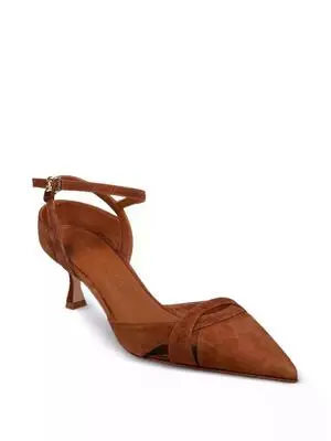 SERGIO LEVANTESI Ester Leather Pumps