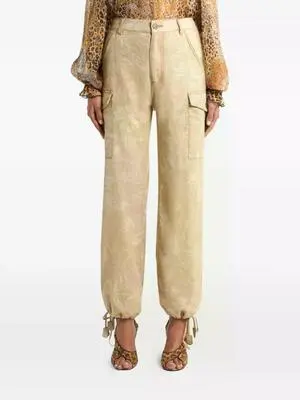 Etro Floral Jacquard Cargo Pants