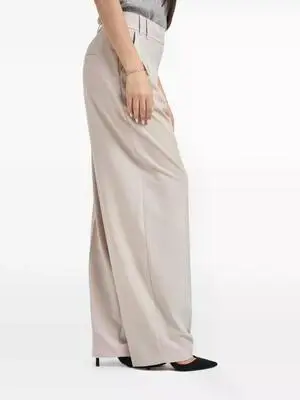 Patrizia Pepe Pleated Wide Leg Trousers
