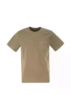 Carhartt Work In Progress Short-sleeve Pocket T-shirt - Neutrals