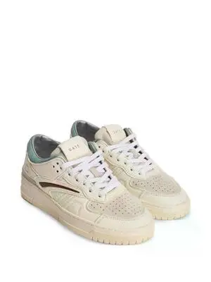 D.a.t.e. Perforated Leather Sneakers - Neutrals