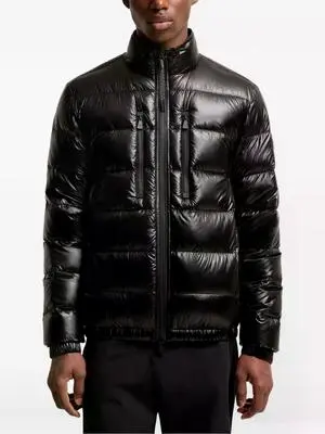 Moncler Orres Zip Quilted Jacket - Black