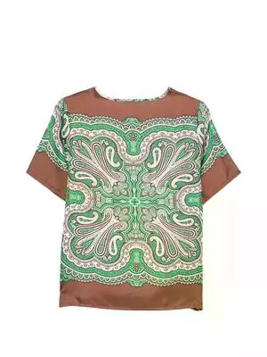 P.a.r.o.s.h Paisley Print Blouse