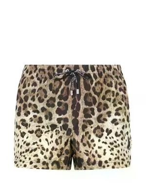 Dolce & Gabbana Logo Print Swimsuit - Black