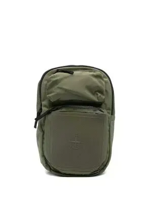 Stone Island Zip Patch Backpack - Green