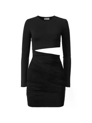 MIA PECULIAR Crew-neck Mini Dress