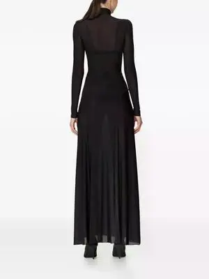 MIA PECULIAR Side-split Maxi Dress