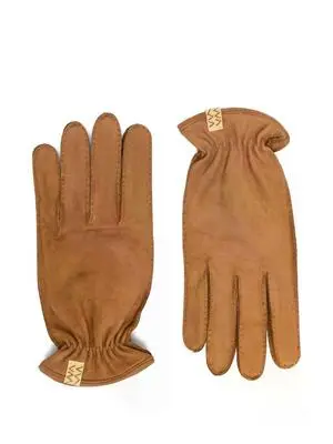 Visvim Leather Gloves - Brown