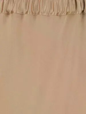 Antonelli Firenze Midi Skirt With Ruched Waistband - Neutrals