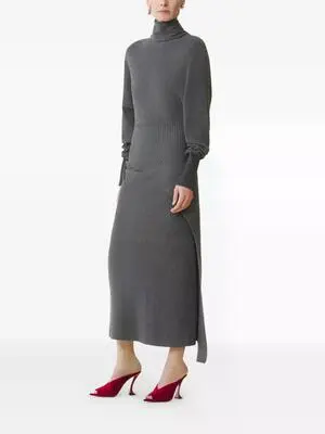 LANVIN Long-sleeve Maxi Sweater Dress