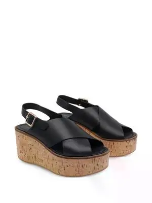 PALOMA BARCELO Buckle-strap Wedge Sandals