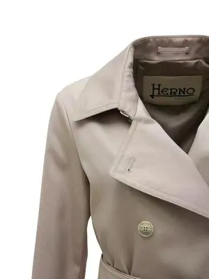 Herno Belted Double-breasted Trench Coat