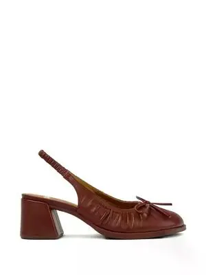 Camper Kora Bow-detail Pumps - Red