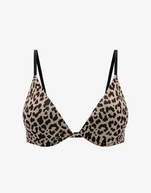 THIRDLOVE Zero Edge™ Plunge Bra - Leopard